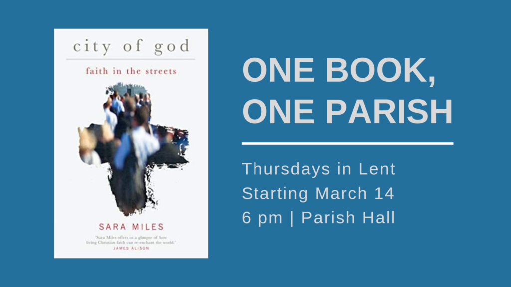 One Book, One Parish Lenten Series Week 4: City of God - St. Mark's ...